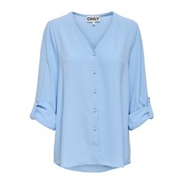 Only Damen Only Shirtbluse &raquo;ONLJANA METTE V-NECK LS SHIRT NOOS WVN&laquo; L