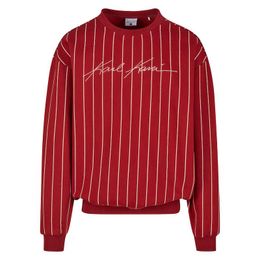 Karl Kani Herren Rundhalspullover &raquo; Autograph Pinstripe Sweat OS Crewneck&laquo; 1 Stk. XS