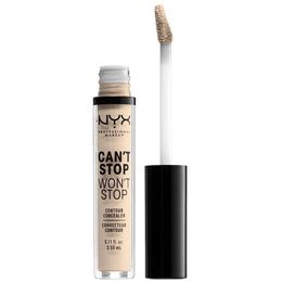 NYX Damen NYX Concealer &raquo;NYX Professional Makeup Can ́t Stop Won ́t Stop Concealer&laquo; mit hoher Deckkraft beige