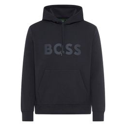 BOSS Green Herren BOSS Green Hoodie &raquo;Soody&laquo;, Regular Fit, Kapuze mit Kordel, K&auml;ngurutasche, Logo-Druck XXL