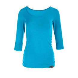 WINSHAPE Damen 3/4-Arm-Shirt &raquo;WS4&laquo; blau XL