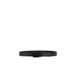 Alpha Industries Herren Lederg&uuml;rtel &raquo;All Black Belt&laquo; schwarz