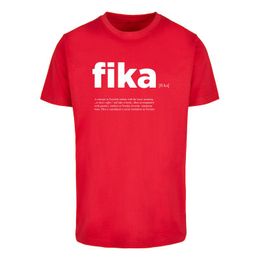 MisterTee Herren MisterTee Kurzarmshirt &raquo;MisterTee Herren Fika Definition Tee&laquo; 1 Stk. L