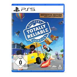Atari Spielesoftware &raquo;Totally Reliable Delivery Service - Definitive Edition&laquo; PlayStation 5 Die physische Edition enth&auml;lt eine Vielzahl von DLC-