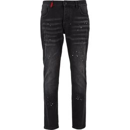 2Y Premium Herren 2Y Premium Bequeme Jeans &raquo;2Y Premium 2Y HECTOR DESTROYED SLIM FIT JEANS&laquo; 30, Normalgr&ouml;&szlig;en