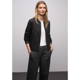 Street One Damen Street One Sweatjacke in Blouson-Optik und mit Glitzer 36