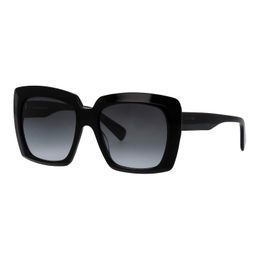 Marc O'Polo Marc O'polo Damen Marc O'Polo Retrosonnenbrille Form Karree/Eckig, Logoschriftzug auf B&uuml;gel und Glas, Tritan (TR18) schwarz
