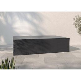 Konifera Gartenm&ouml;bel-Schutzh&uuml;lle &raquo;&raquo;Miami&laquo;&laquo; LxBxH: 285x 173 x73 cm schwarz Polyvinylchlorid (PVC)