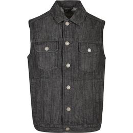 Urban Classics Herren Urban Classics Jerseyweste &raquo; Herren Denim Vest&laquo; 1 Stk. S