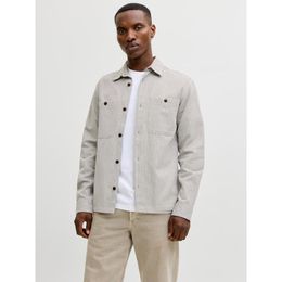 Jack & Jones Jack & Jones Herren Langarmhemd &raquo;JPRBLURAYLE LINEN BL. SOLID LS SHIRT SN&laquo; M, N-Gr