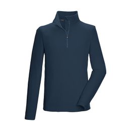 Killtec Herren Fleeceshirt &raquo;KSW 63 MN FLC SHRT&laquo; Fleeceshirt mit Stehkragen, Rei&szlig;verschluss und Kinnschutz blau XXL