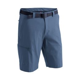 Maier Sports Damen Funktionsshorts &raquo;Huang&laquo; Herren Shorts, kurze Outdoor-Hose, Bermudas mit 4 Taschen, Regular Fit blau 64, Normalgr&ouml;&szlig;en