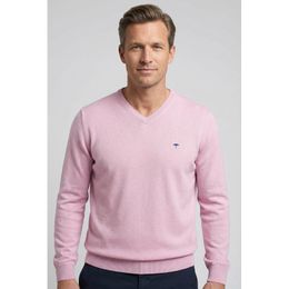 Fynch-Hatton Herren Fynch-Hatton Strickpullover aus Baumwolle, mit V-Ausschnitt, h&uuml;ftbedeckende Passform XL