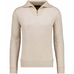 Ragman Herren Ragman Rundhalspullover beige 58
