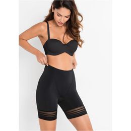bonprix Damen bonprix Shapingleggings mit spezieller Materialkombination, figurbetonte Passform schwarz 42, N-Gr