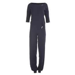 WINSHAPE Damen Jumpsuit &raquo;WJS2&laquo; &frac34;-Arm blau XL, Normalgr&ouml;&szlig;en