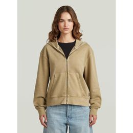 G-Star Raw G-Star Damen G-STAR Longpullover &raquo;Washed Hoodie Zip Relaxed Sweatshirt&laquo; S