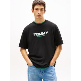 Tommy Jeans Herren T-Shirt &raquo;TJM 90S BLOCK&laquo; Relaxed fit mit Rundhalsausschnitt XL