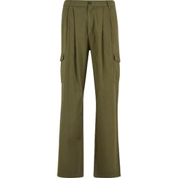 Urban Classics Damen Urban Classics Cargohose &raquo; Wide Pleated Cargo Pants&laquo; 38, Normalgr&ouml;&szlig;en