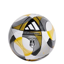 adidas Performance Ball 'Kings League La Caprichosa League' Herren Gr&ouml;&szlig;e 5 gelb / schwarz / wei&szlig;