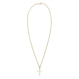 Elli DIAMONDS Necklace 'Kreuz' female Gold size 45