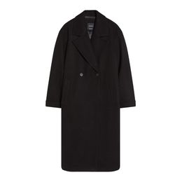 Bershka Between-Seasons Coat female Black size XS