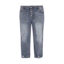 Rockeasy Jeans female Grey size XXXL