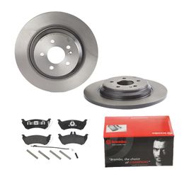 Brembo Bremsensatz, Scheibenbremse 1420-56289 hinten rechts links voll 331mm f&uuml;r MERCEDES-BENZ A1634200520 A1634201420 1634200520