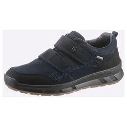 Klettschuh Jomos, Herren, Gr. 40, blau (marine), Veloursleder, Schuhe Klettschuh