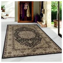 Teppich Ayyildiz TEPPICHE "KASHMIR 2608", schwarz, B:240cm H:10mm L:340cm, Polypropylen (PP), Teppiche, Teppich, Orient Optik, pflegeleicht, robuster Kurzflor, Wohnzimmer