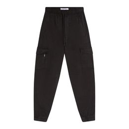 Bershka Cargo Pants male Black size XS