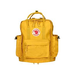 Fj&auml;llr&auml;ven FJ&Auml;LLR&Auml;VEN Kanken Outlong - Rucksack 42 cm (green) in ochre | Gr.: onesize