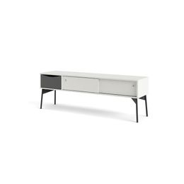 ebuy24 TV-tisch Elly Wei&szlig; 154 x 39 cm | Gr.: onesize