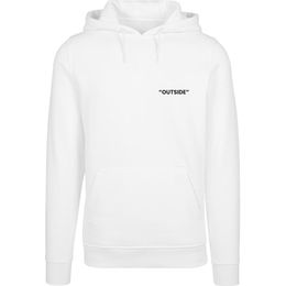 Mister Tee Herren Out$ide Hoody in white | Gr.: S