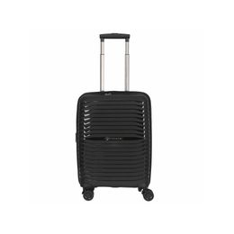 Stratic Bright+ - 4-Rollen-Trolley 56 cm S erw. (silver) in schwarz | Gr.: onesize