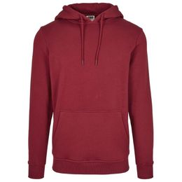 Urban Classics Herren Organic Basic Hoody in burgundy | Gr.: M