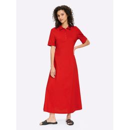 Heine Jersey-Kleid in rot | Gr.: 34