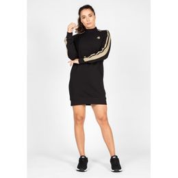 Gorilla Wear Sweatshirt-Kleid - Isabella - Schwarz | Gr.: M