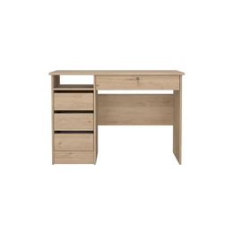 ebuy24 Schreibtisch FunctionPlus Eiche 110 x 49 cm | Gr.: onesize