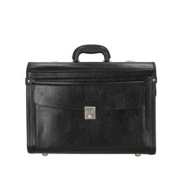 d&n D&N Business - Pilotenkoffer 46 cm Leder (schwarz) in schwarz | Gr.: onesize