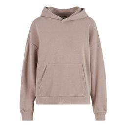 Urban Classics Ladies Light Terry Oversized Hoodie in duskrose | Gr.: M