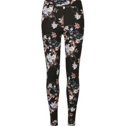 Urban Classics Leggings in blacksoftflower | Gr.: XS
