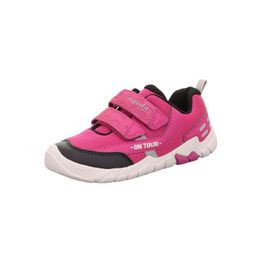 Superfit Barfu&szlig;schuh TRACE in Pink/Schwarz | Gr.: 33