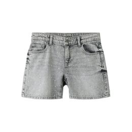 TWO SOON Jeansshorts in Light Grey Denim | Gr.: 140