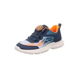 Superfit Sneaker RUSH in Blau/Orange | Gr.: 29