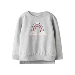 name it Sweatshirt in Light Grey Melange | Gr.: 98