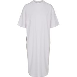 Urban Classics Damen Ladies Organic Long Oversized Tee Dress in white | Gr.: XL