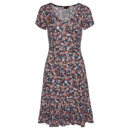 Laura Scott Sommerkleid in marine-gebl&uuml;mt | Gr.: 44