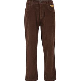 Homeboy Herren Homeboy x-tra BAGGY CORD Pants in chocolate brown | Gr.: W29/L32