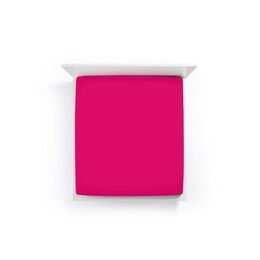 Formesse Spannbettlaken Bella Donna Jersey in Magenta | Gr.: 100x200 cm